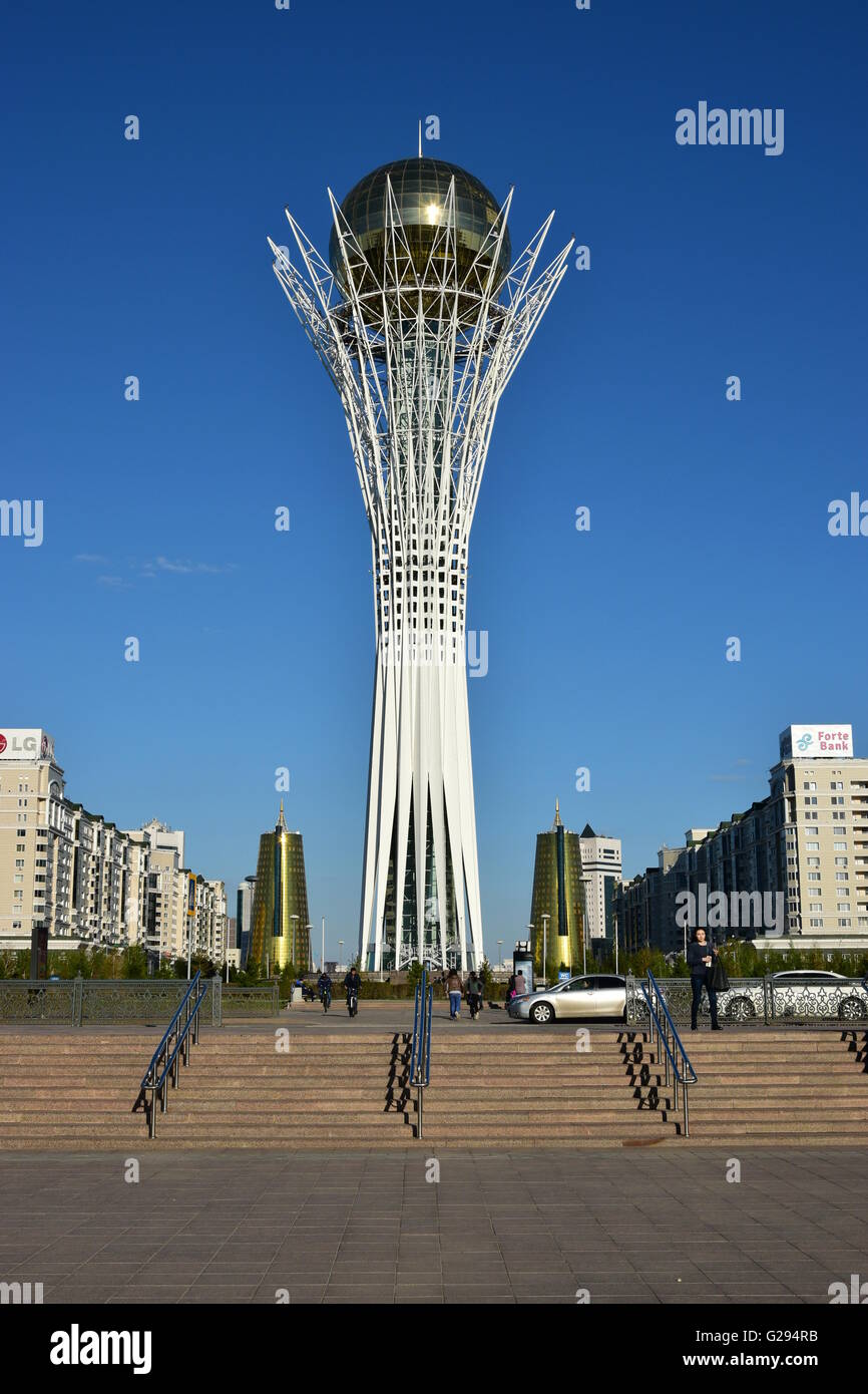 The BAITEREK tower in Astana, Kazakhstan Stock Photo - Alamy