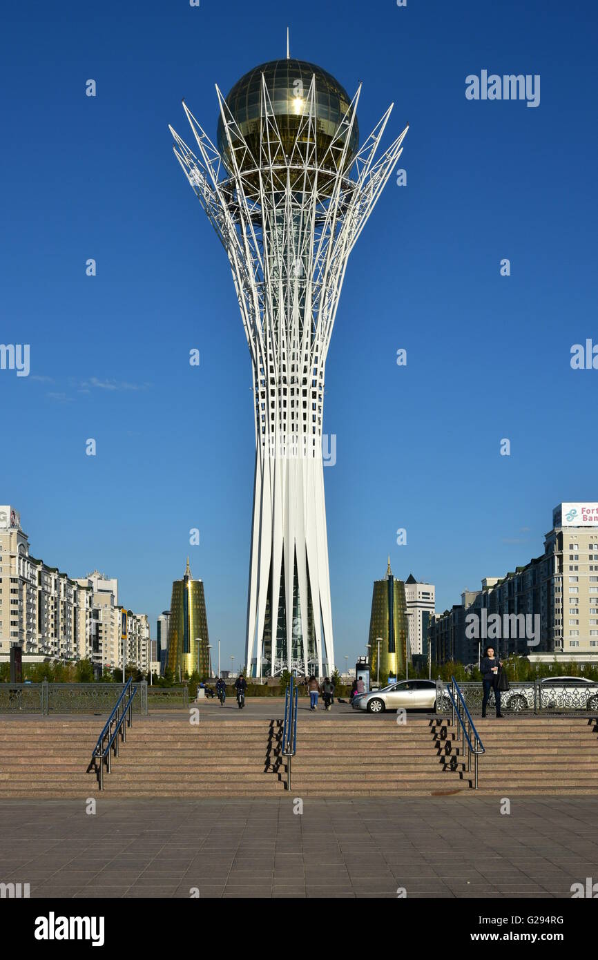 The BAITEREK tower in Astana, Kazakhstan Stock Photo - Alamy