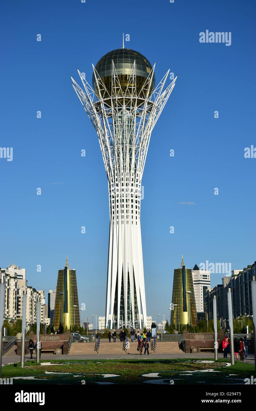 The BAITEREK tower in Astana, Kazakhstan Stock Photo - Alamy