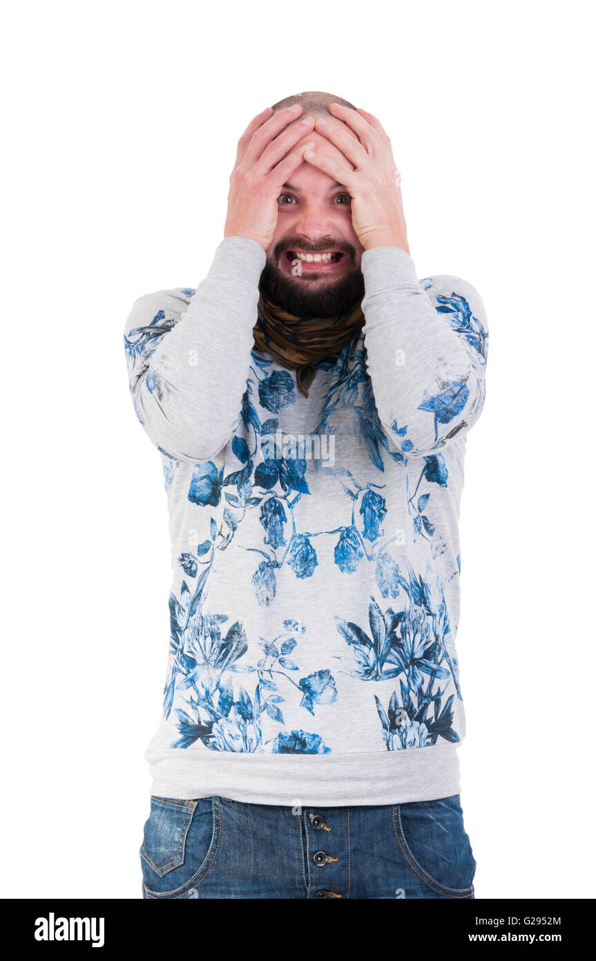 Hands grabbing face hi-res stock photography and images - Alamy