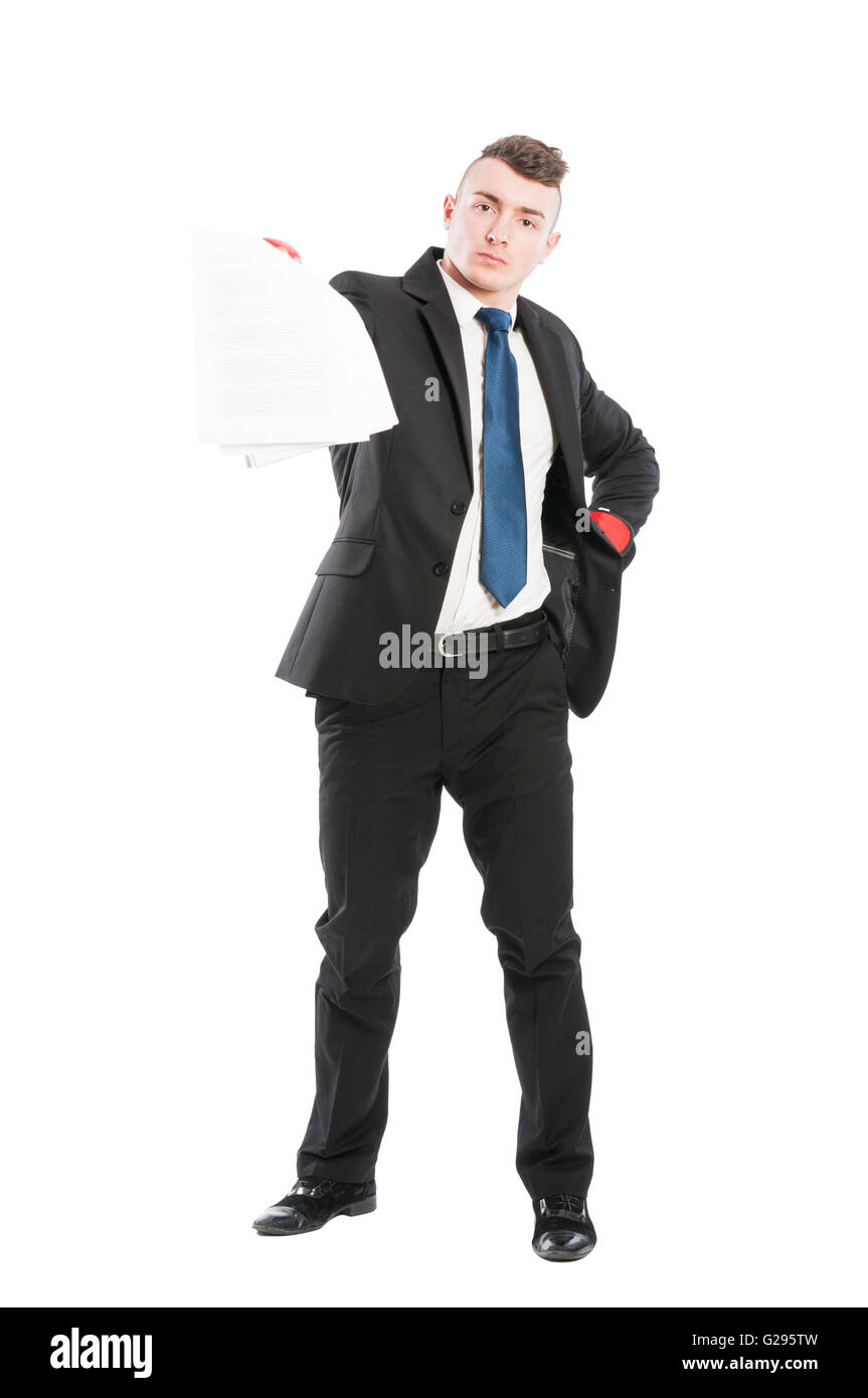 Official handing Cut Out Stock Images & Pictures - Alamy