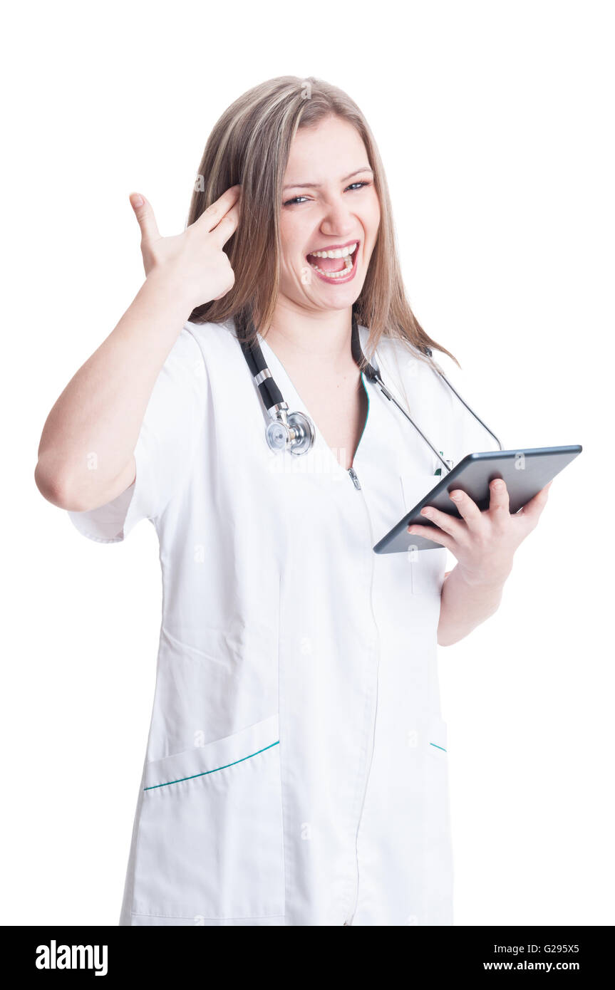 Fed up nurse hi-res stock photography and images - Alamy