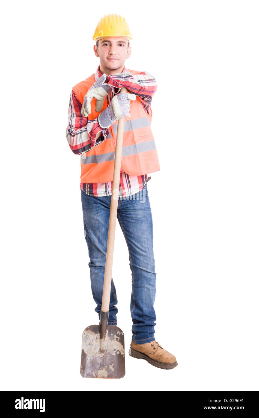 Constructions worker Cut Out Stock Images & Pictures - Alamy