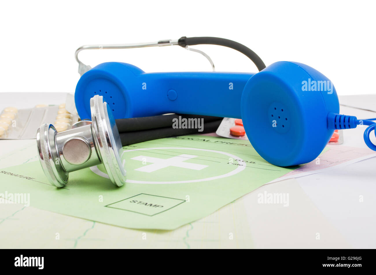 Telephone call prescription hi-res stock photography and images - Alamy