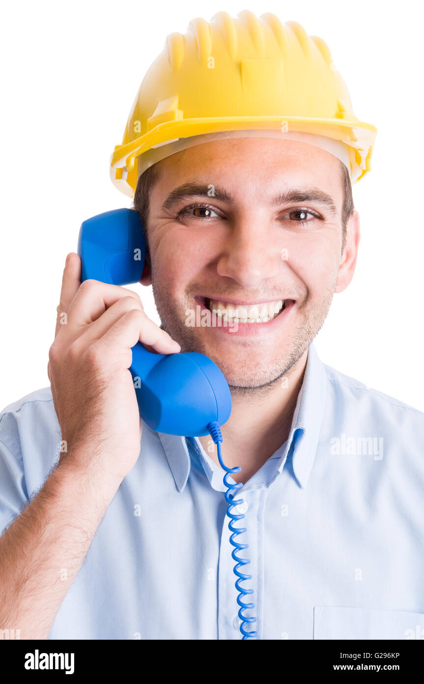 Contact us yellow hi-res stock photography and images - Alamy