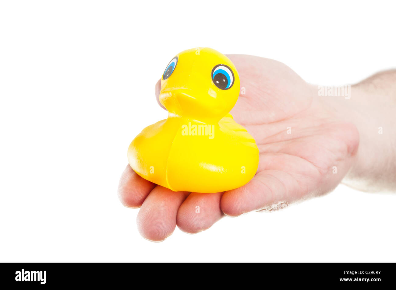 Hand holding rubber duck hi-res stock photography and images - Alamy
