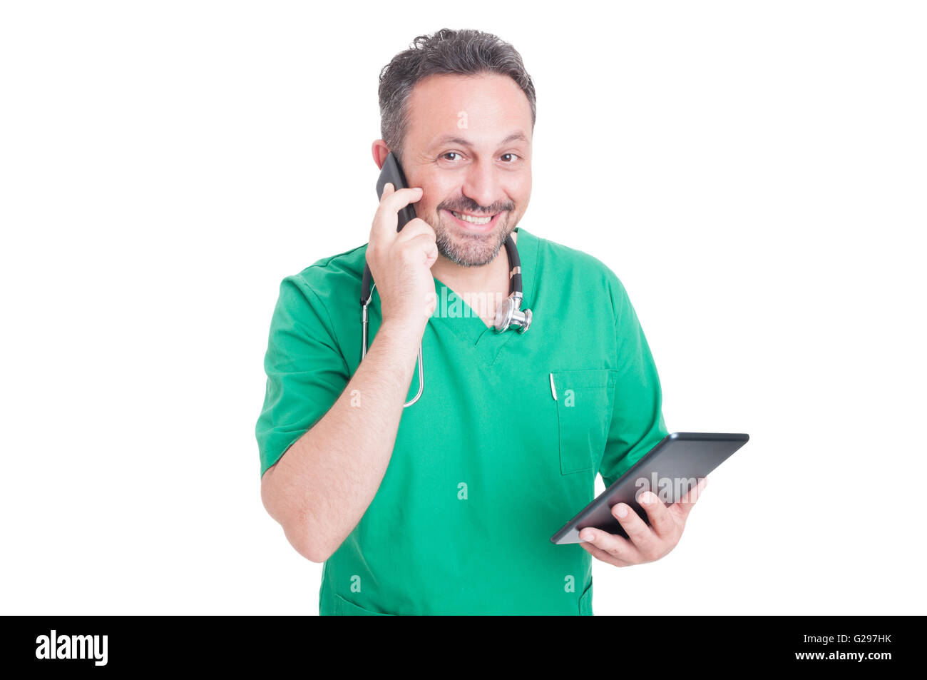Clinic multitasking hi-res stock photography and images - Alamy
