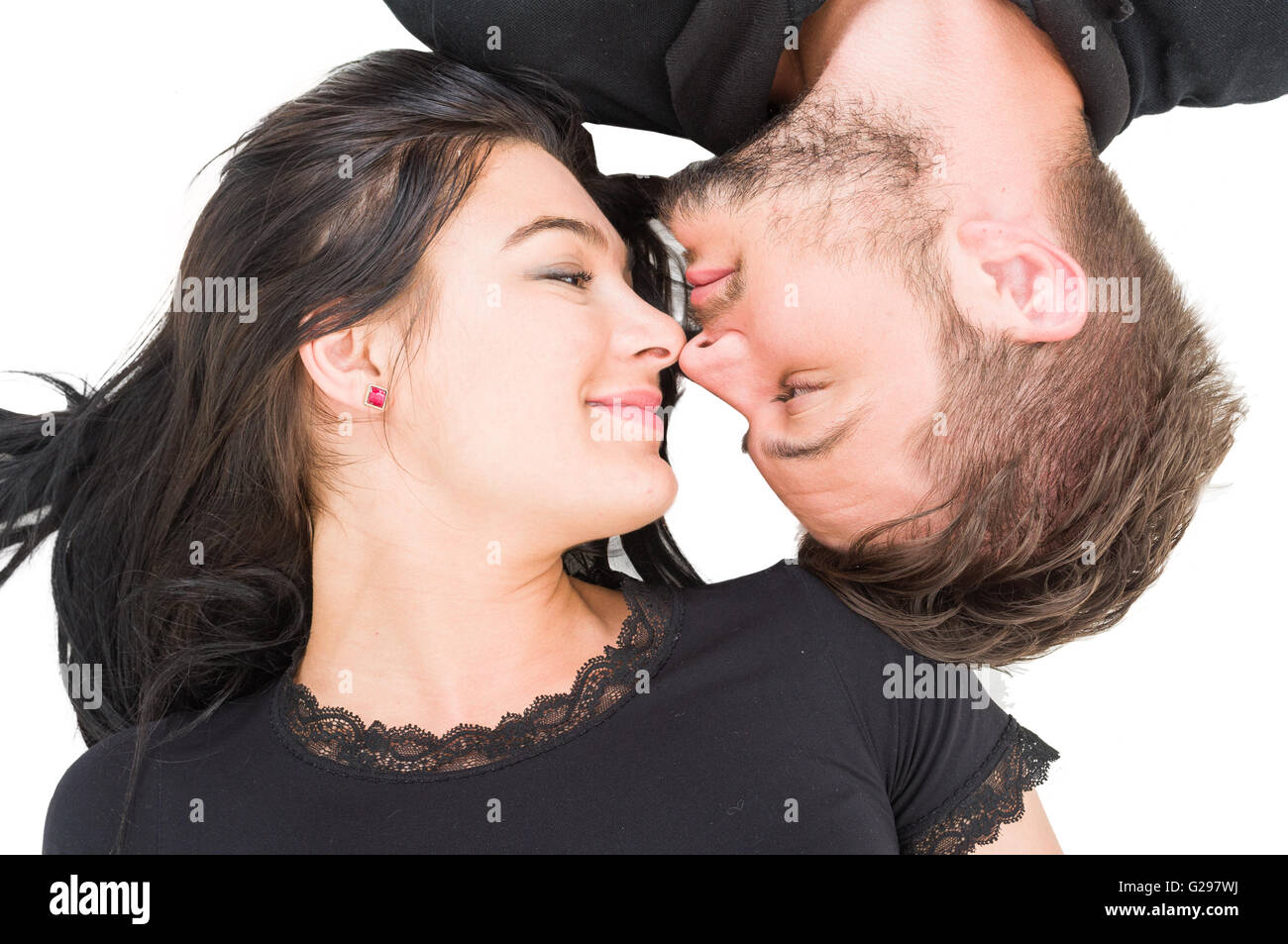 Two faces facing each other hi-res stock photography and images - Alamy