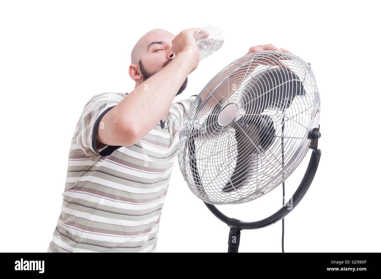 Sweating fan hi-res stock photography and images - Alamy
