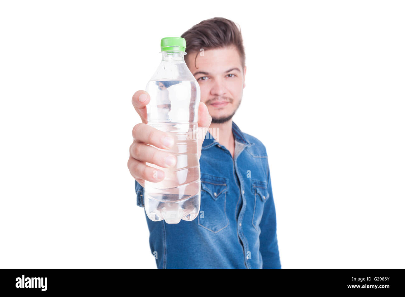 Plastic bottle cold water hi-res stock photography and images - Alamy