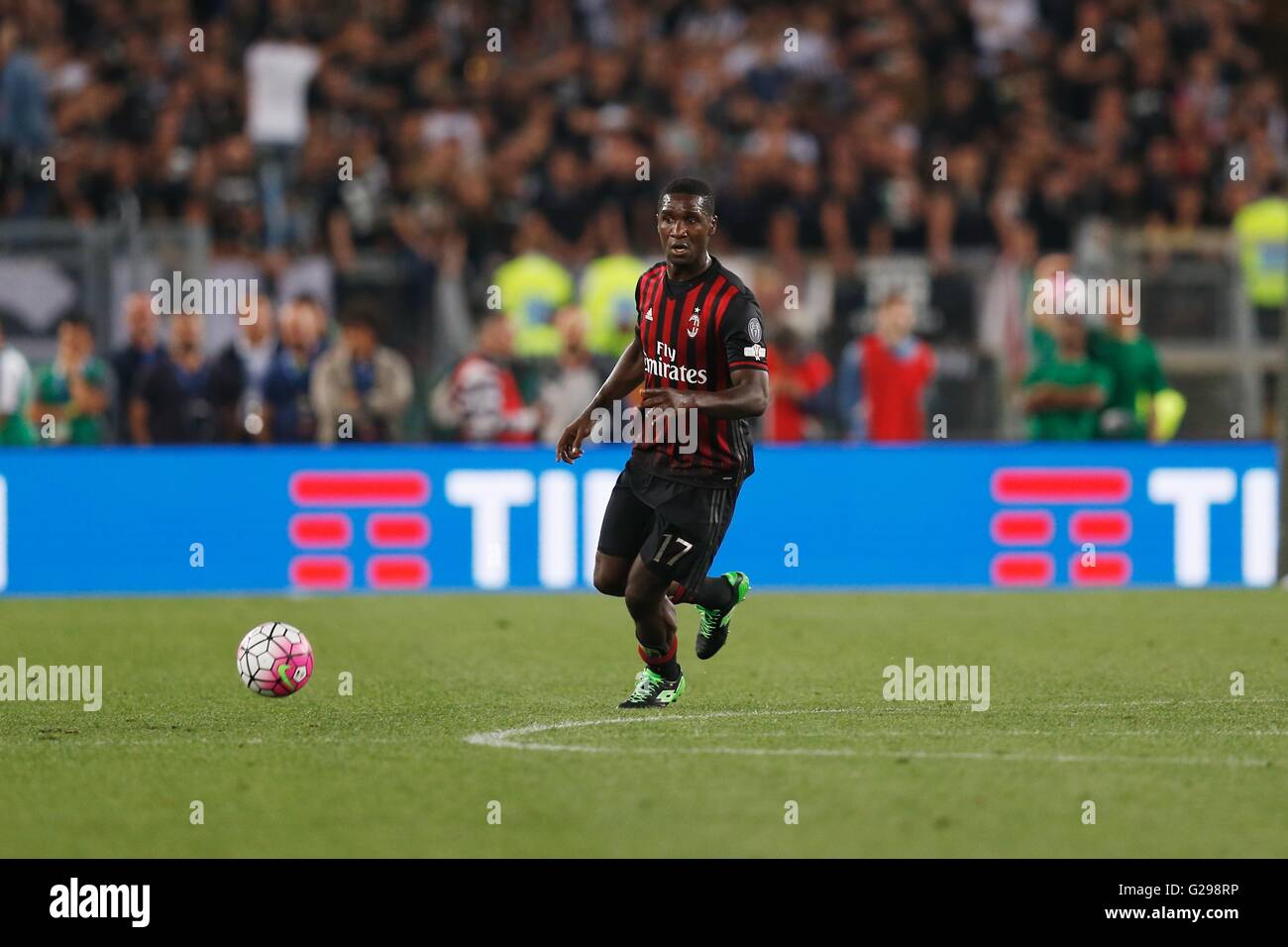 Roma, Italy. 21st May, 2016. Cristian Zapata (Milan) Football/Soccer ...