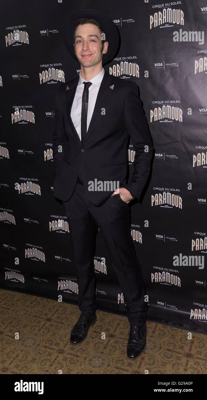 New York, NY, USA. 25th May, 2016. Kyle Driggs in attendance for Cirque ...