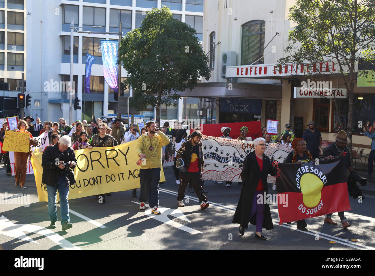 Sydney, Australia. 26 May 2016. Sorry Day rally – Bring the Children ...