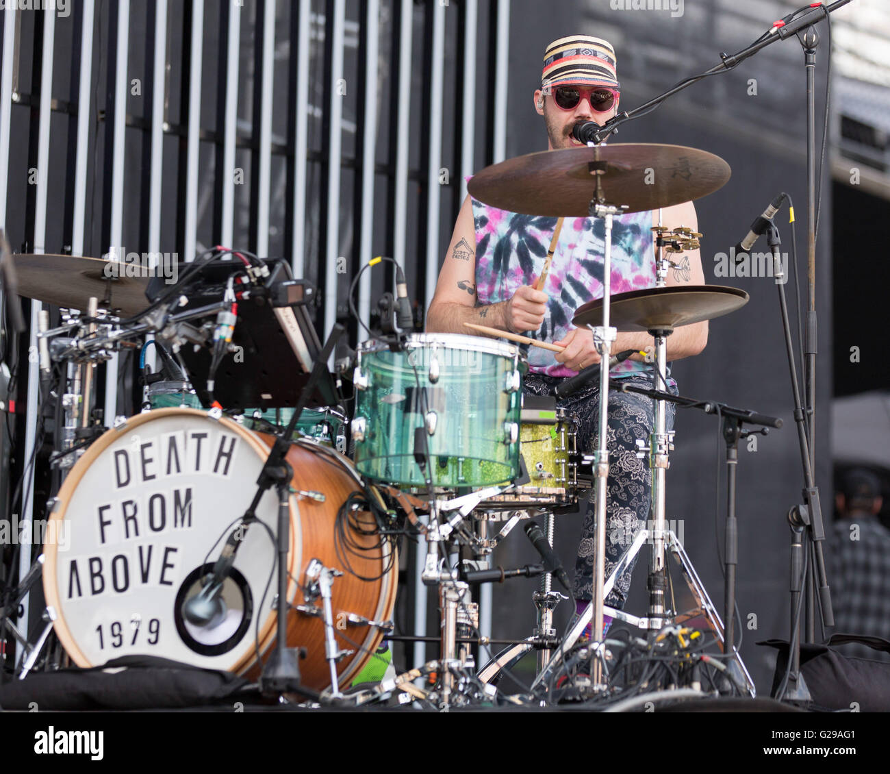 Columbus, Ohio, USA. 22nd May, 2016. Musician SEBASTIEN GRAINGER of ...