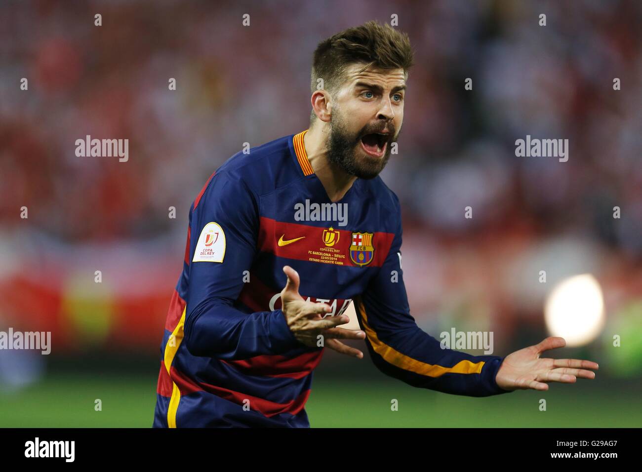 Gerard pique celebration hi-res stock photography and images - Alamy