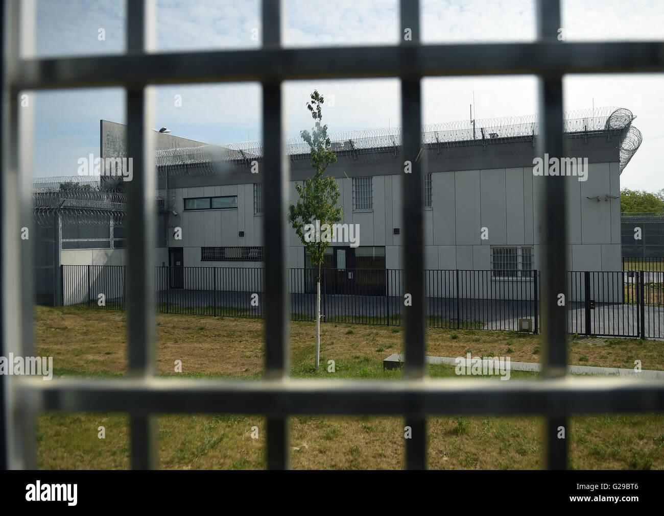 View of the Heidering prison in Grossbeeren, Germany, 19 May 2016 ...