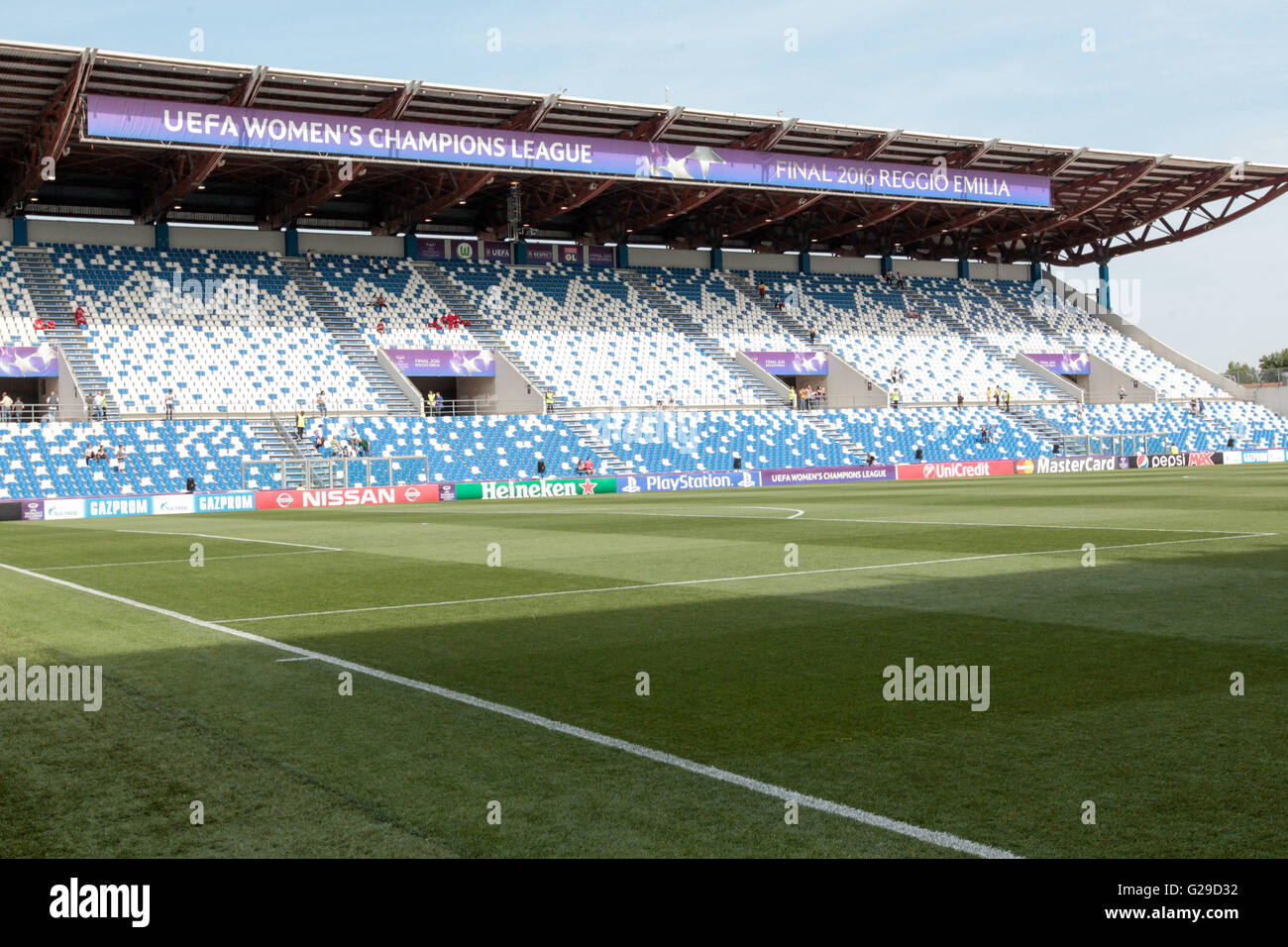Mapei Stadium, Reggio Emilia, Italy. 26th May, 2016. UEFA Champions ...
