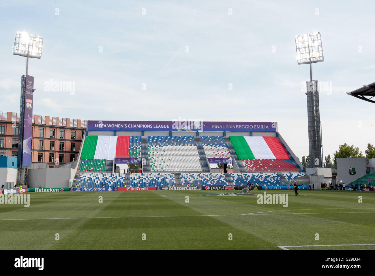 Mapei Stadium, Reggio Emilia, Italy. 26th May, 2016. UEFA Champions ...
