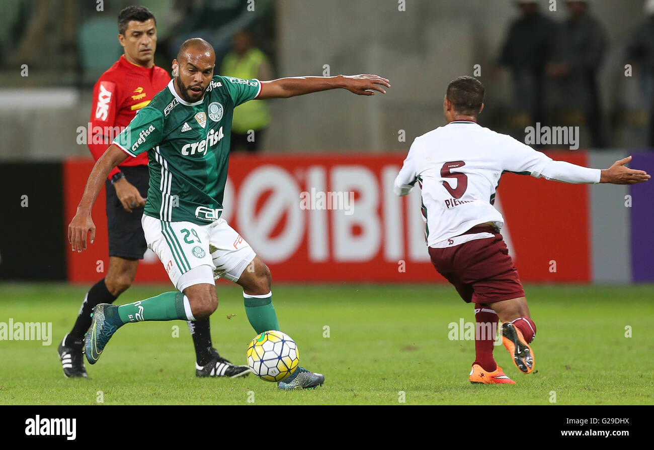 SAO PAULO, Brazil - 05/25/2016: PALM X FLUMINENSE - The Alecsandro ...