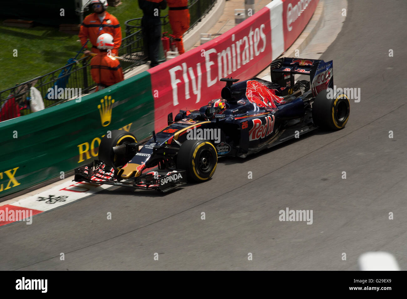 Monaco. 26th May, 2016. F1 THiursday pracrice Credit: Lee Ashford/Alamy ...