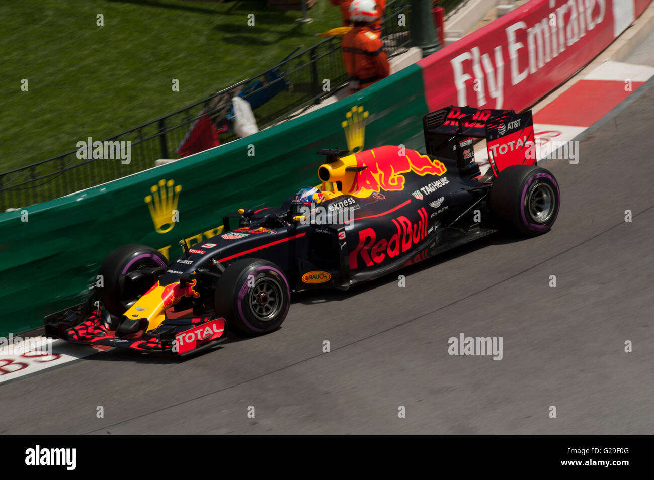 Monaco. 26th May, 2016. F1 THiursday pracrice Credit: Lee Ashford/Alamy ...