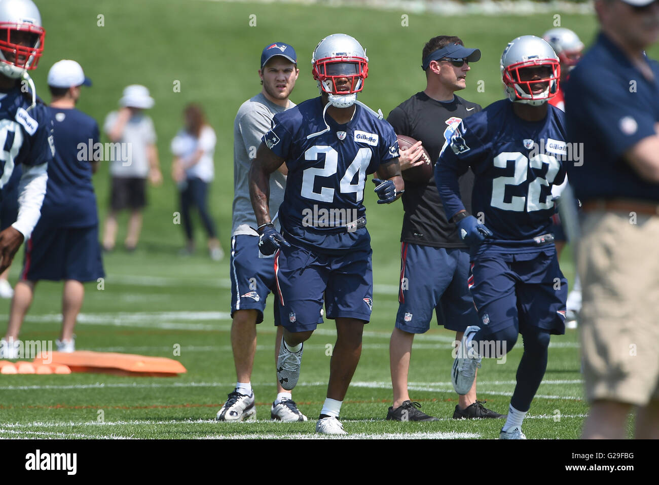 Thursday May 26, 2016: New England Patriots cornerback Cyrus Jones (24 ...