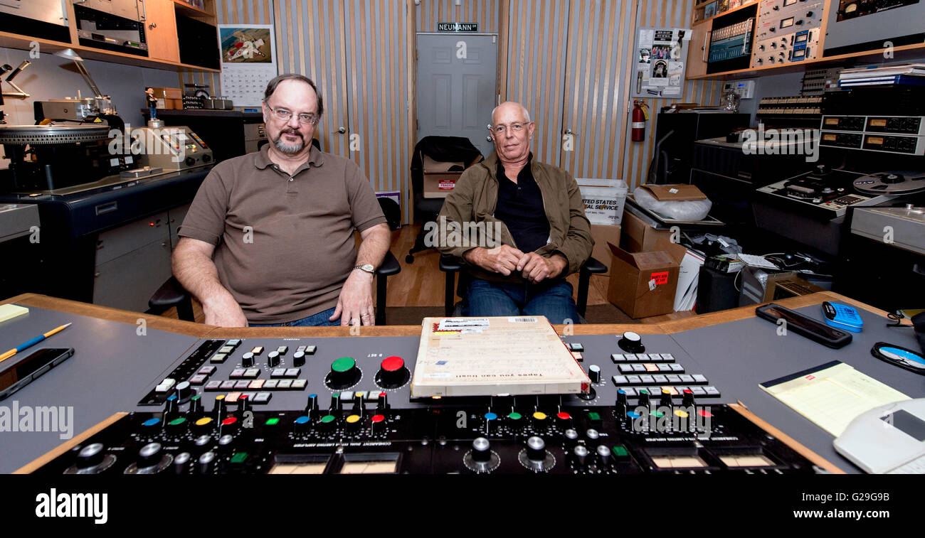 North Hills, California, USA. 25th May, 2016. Sound engineer KEVIN GRAY ...