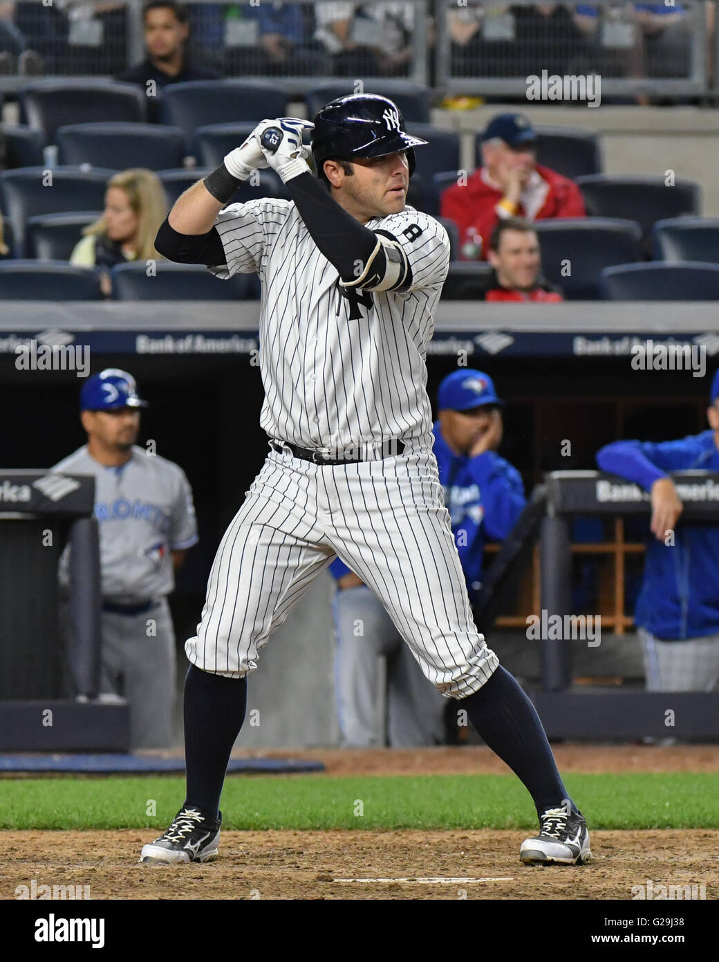 the Bronx, NY, USA. 24th May, 2016. Austin Romine (Yankees), MAY 24 ...