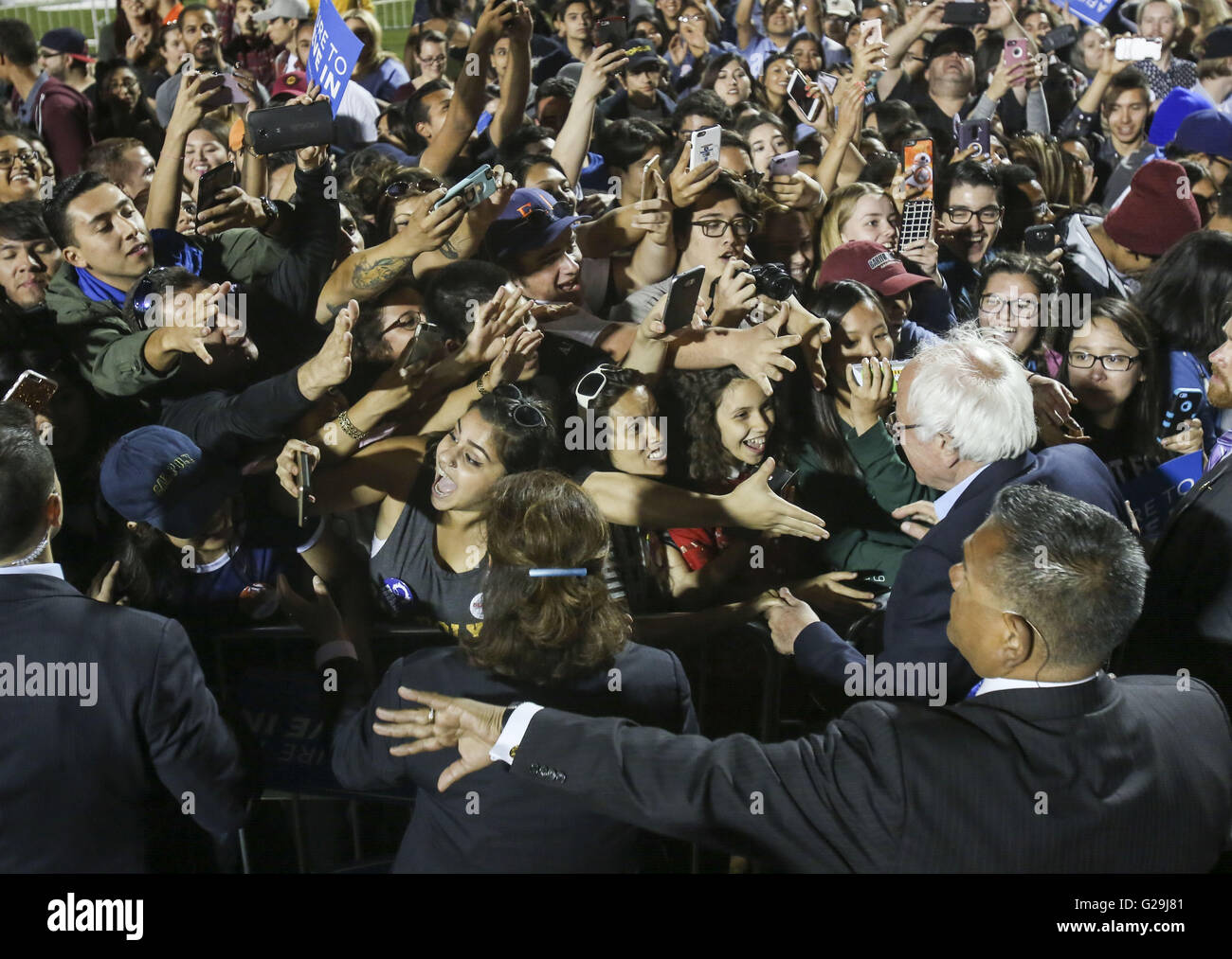 Los Angeles, California, USA. 26th May, 2016. Democratic presidential ...