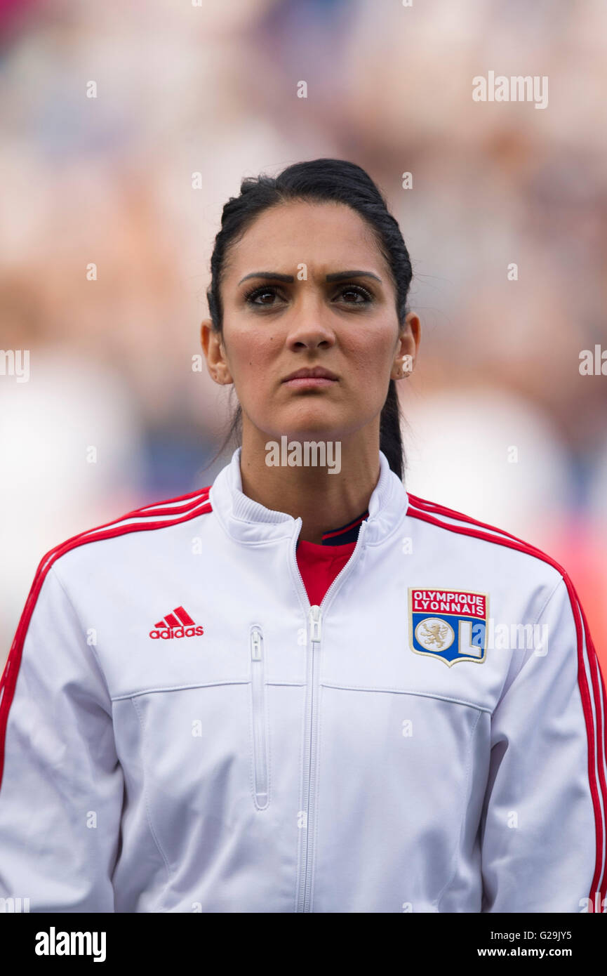 Reggio Emilia, Italy. 26th May, 2016. Louisa Necib (Lyon) Football ...