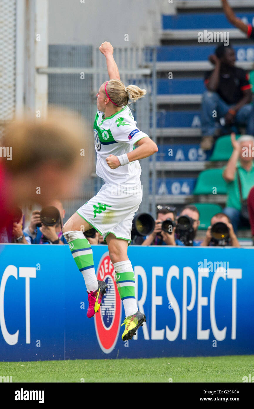 Reggio Emilia, Italy. 26th May, 2016. Alexandra Popp (Wolfsburg ...