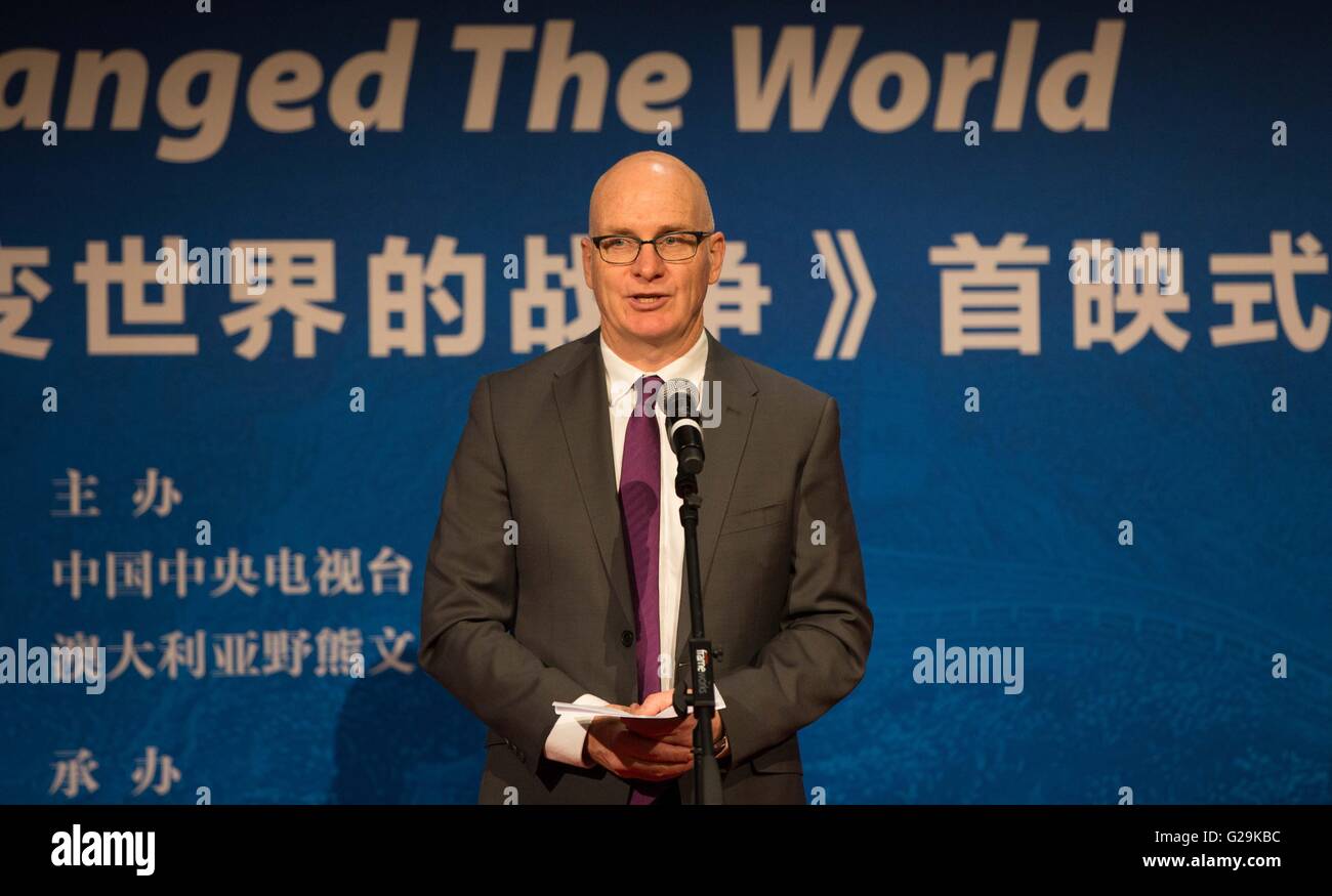 Sydney, Australia. 27th May, 2016. Michael Tear, WildBear chief ...