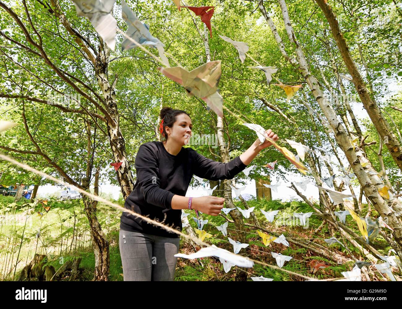Nutley, East Sussex, UK. 27th May, 2016. Josephine Neill from Brighton ...