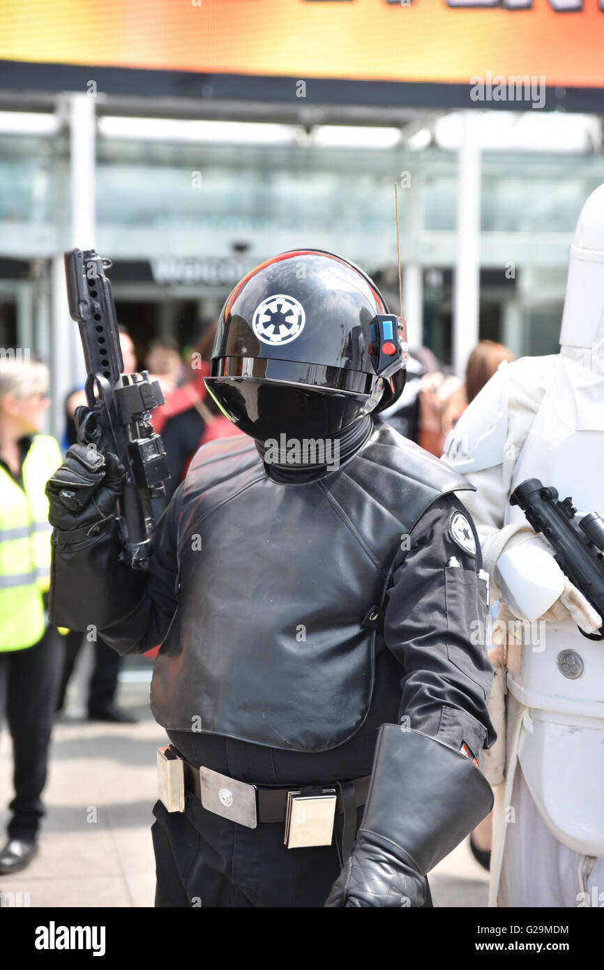 Excel, London, UK. 27th May 2016. Cosplay at the MCM Comic Con at the ...