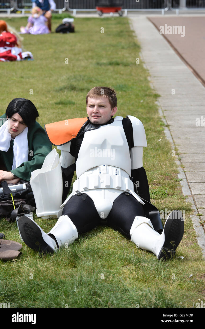 Excel, London, UK. 27th May 2016. Cosplay at the MCM Comic Con at the ...