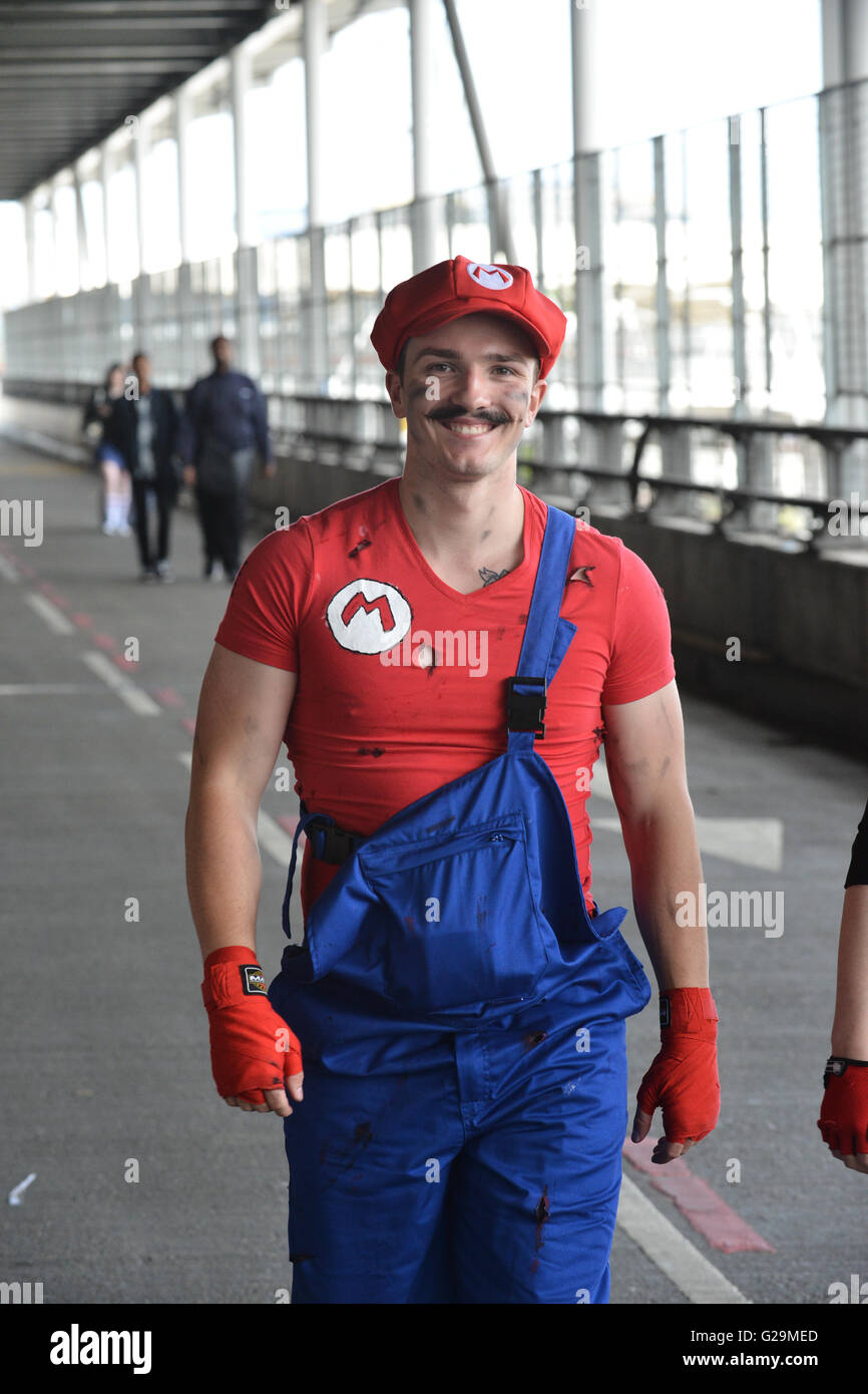 Excel, London, UK. 27th May 2016. Cosplay at the MCM Comic Con at the ...