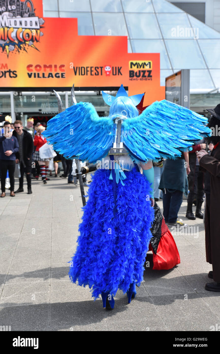 Excel, London, UK. 27th May 2016. Cosplay at the MCM Comic Con at the ...