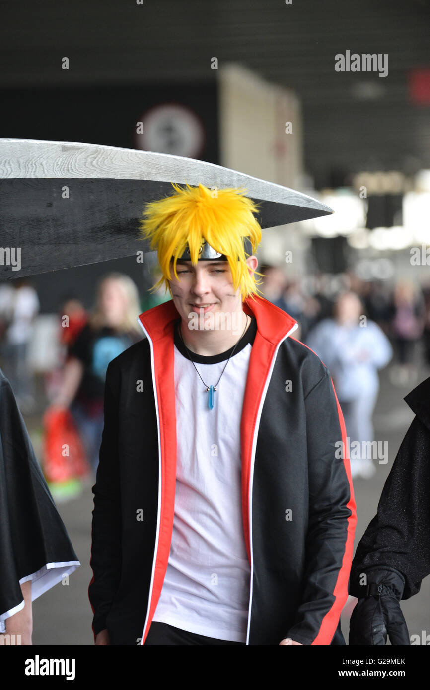 Excel, London, UK. 27th May 2016. Cosplay at the MCM Comic Con at the ...