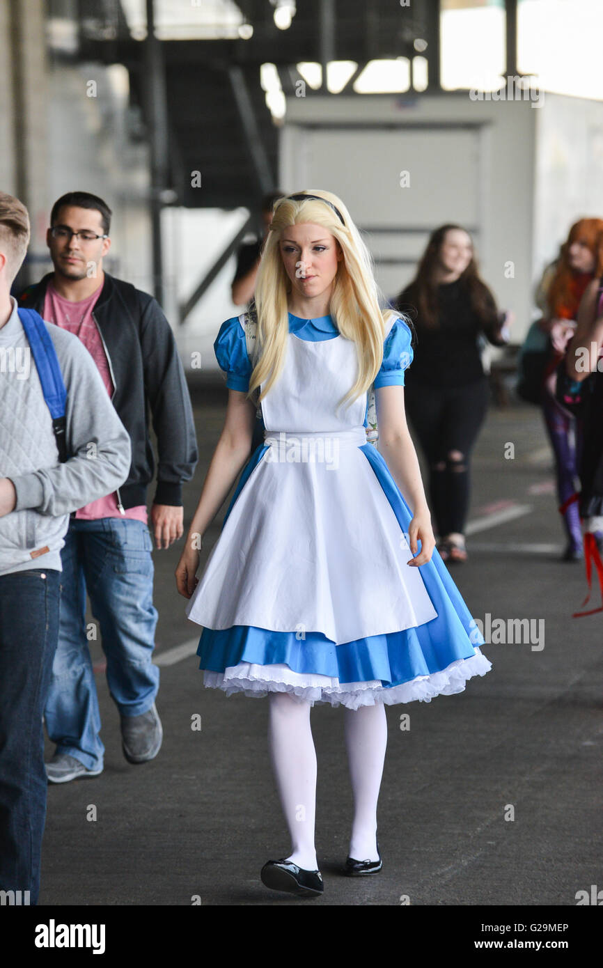 Excel, London, UK. 27th May 2016. Cosplay at the MCM Comic Con at the ...