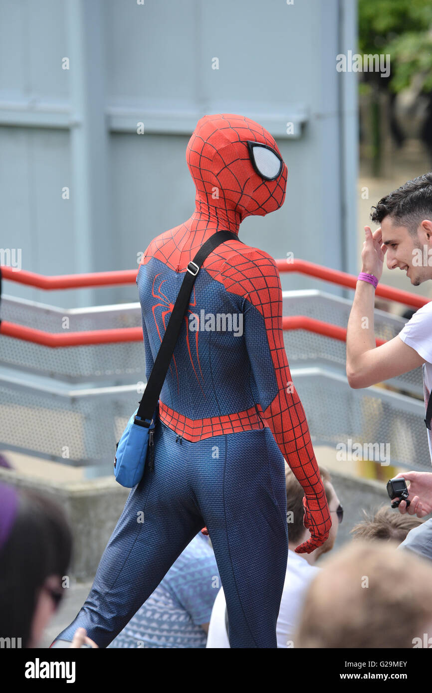 Excel, London, UK. 27th May 2016. Cosplay at the MCM Comic Con at the ...