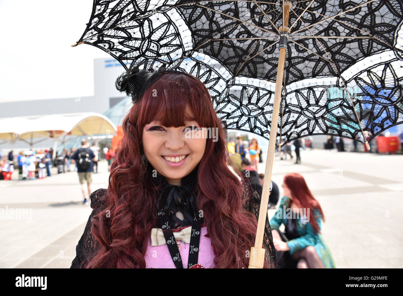 Excel, London, UK. 27th May 2016. Cosplay at the MCM Comic Con at the ...