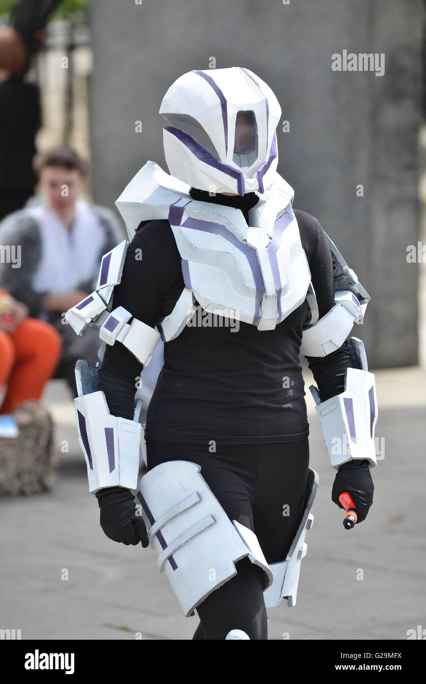Excel, London, UK. 27th May 2016. Cosplay at the MCM Comic Con at the ...