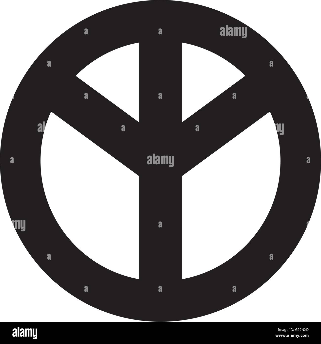 Peace Sign Stock Vector Images - Alamy