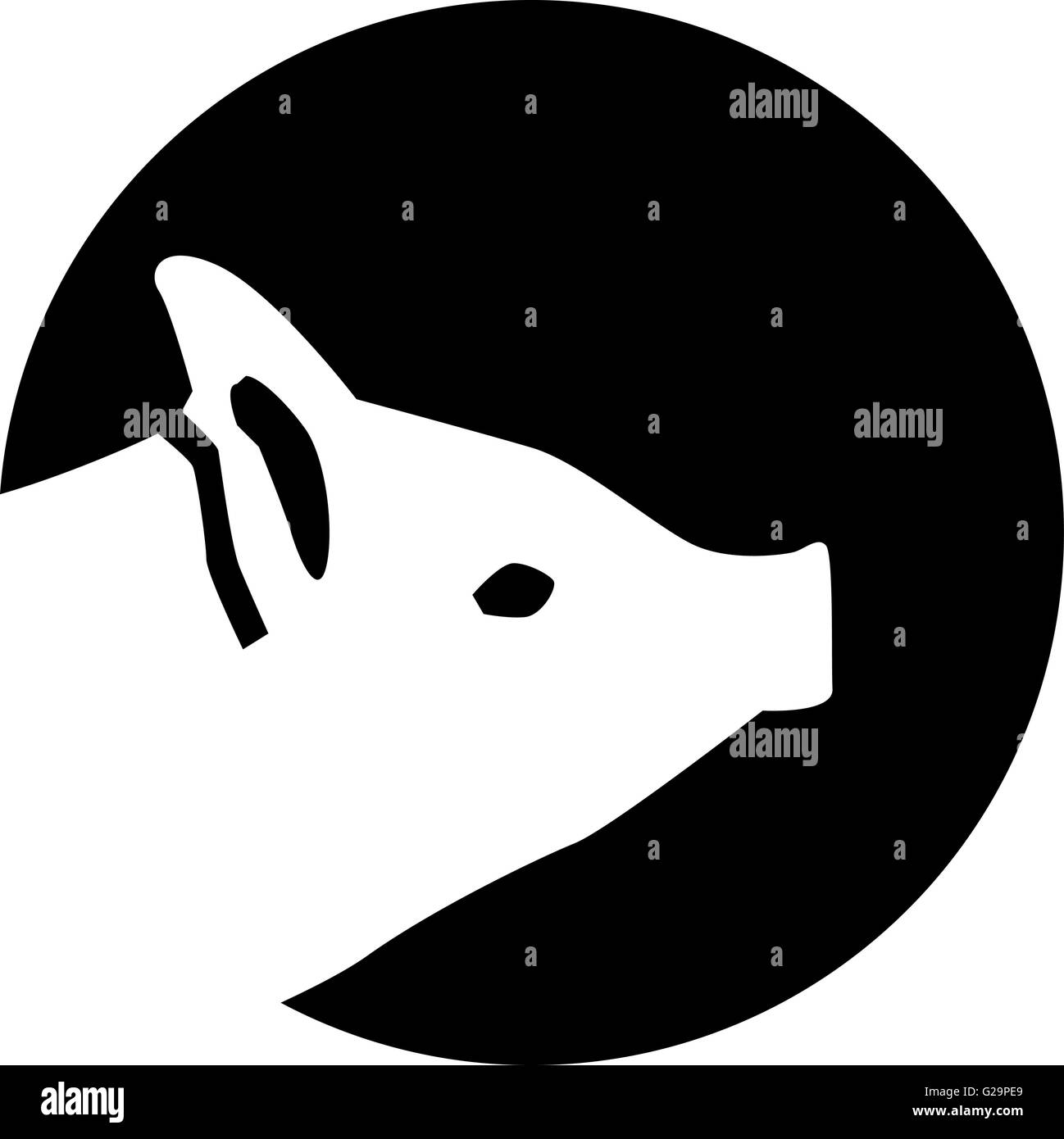 Moon pig hi-res stock photography and images - Alamy