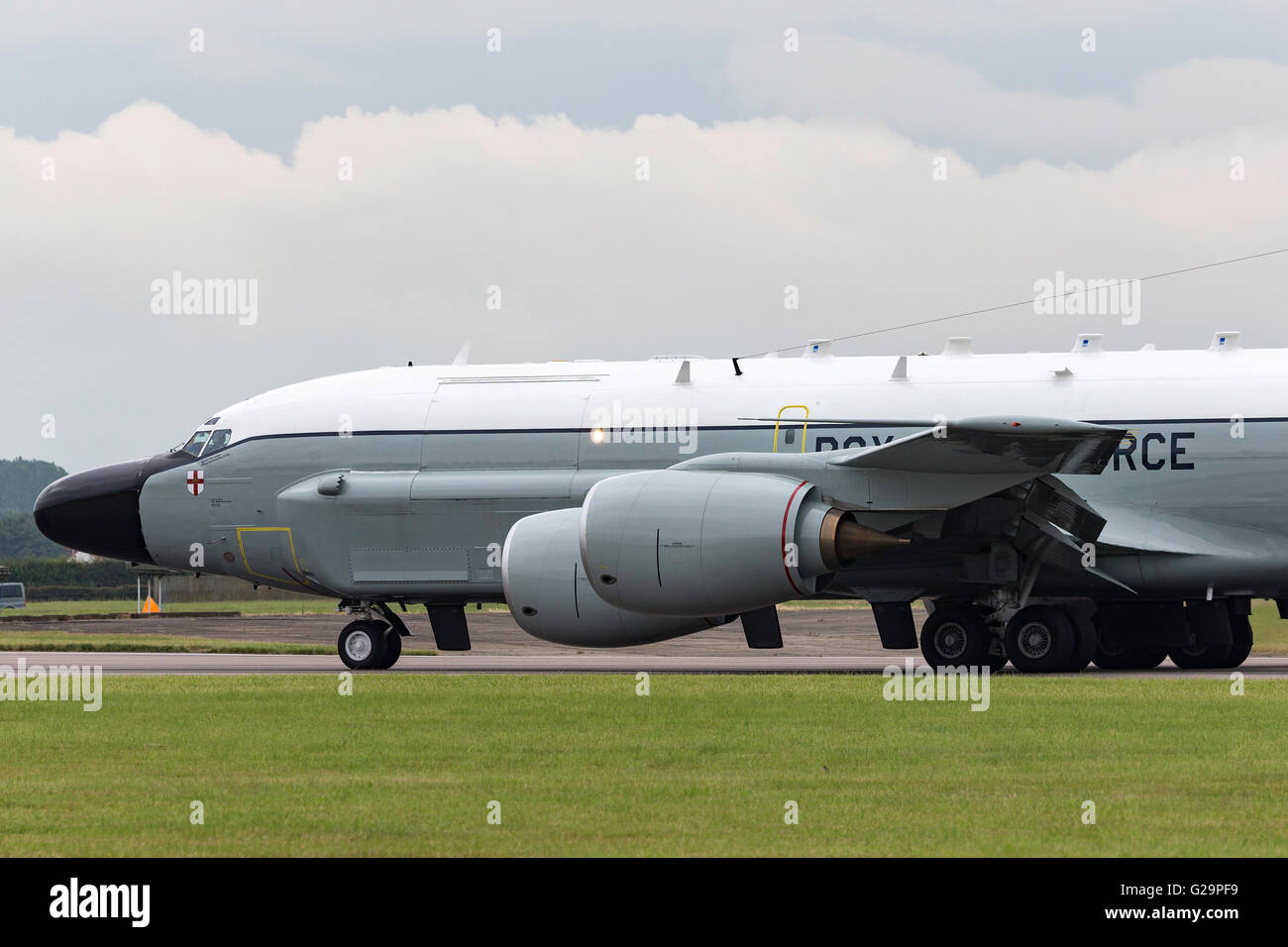 Royal Air Force (RAF) Boeing RC-135W Airseeker reconnaissance aircraft ...