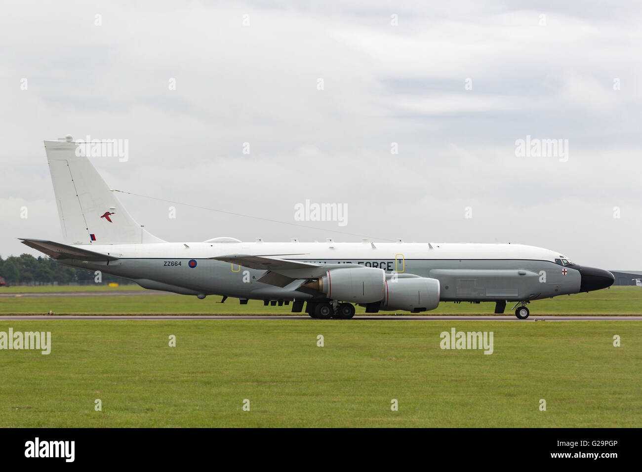 Royal Air Force (RAF) Boeing RC-135W Airseeker reconnaissance aircraft ...