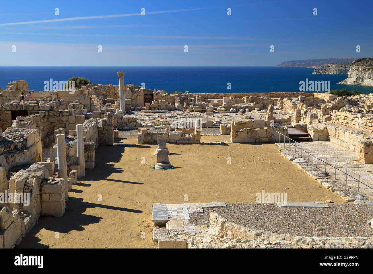 Ancient Kourion, archeological site near Pafos, Cyprus Stock Photo - Alamy