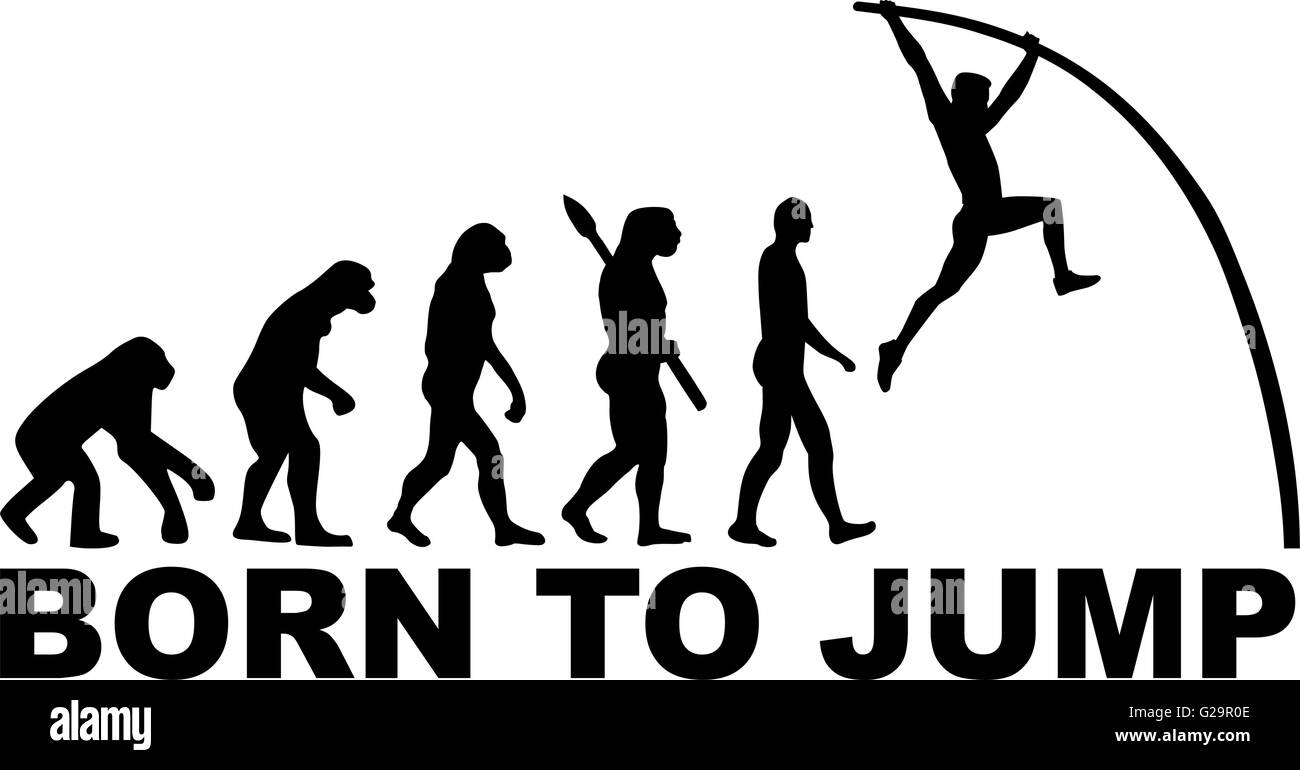 Long jump athlete Stock Vector Images - Alamy