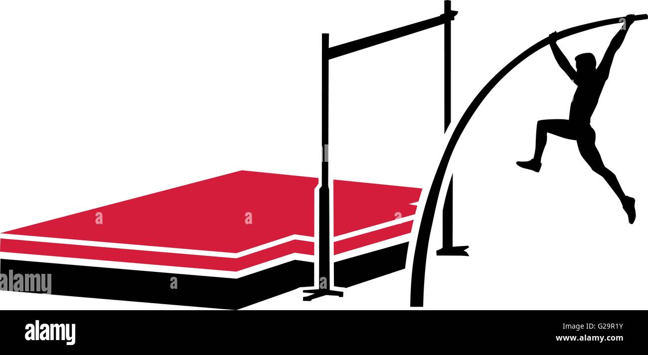 Pole_vault Stock Vector Images - Alamy