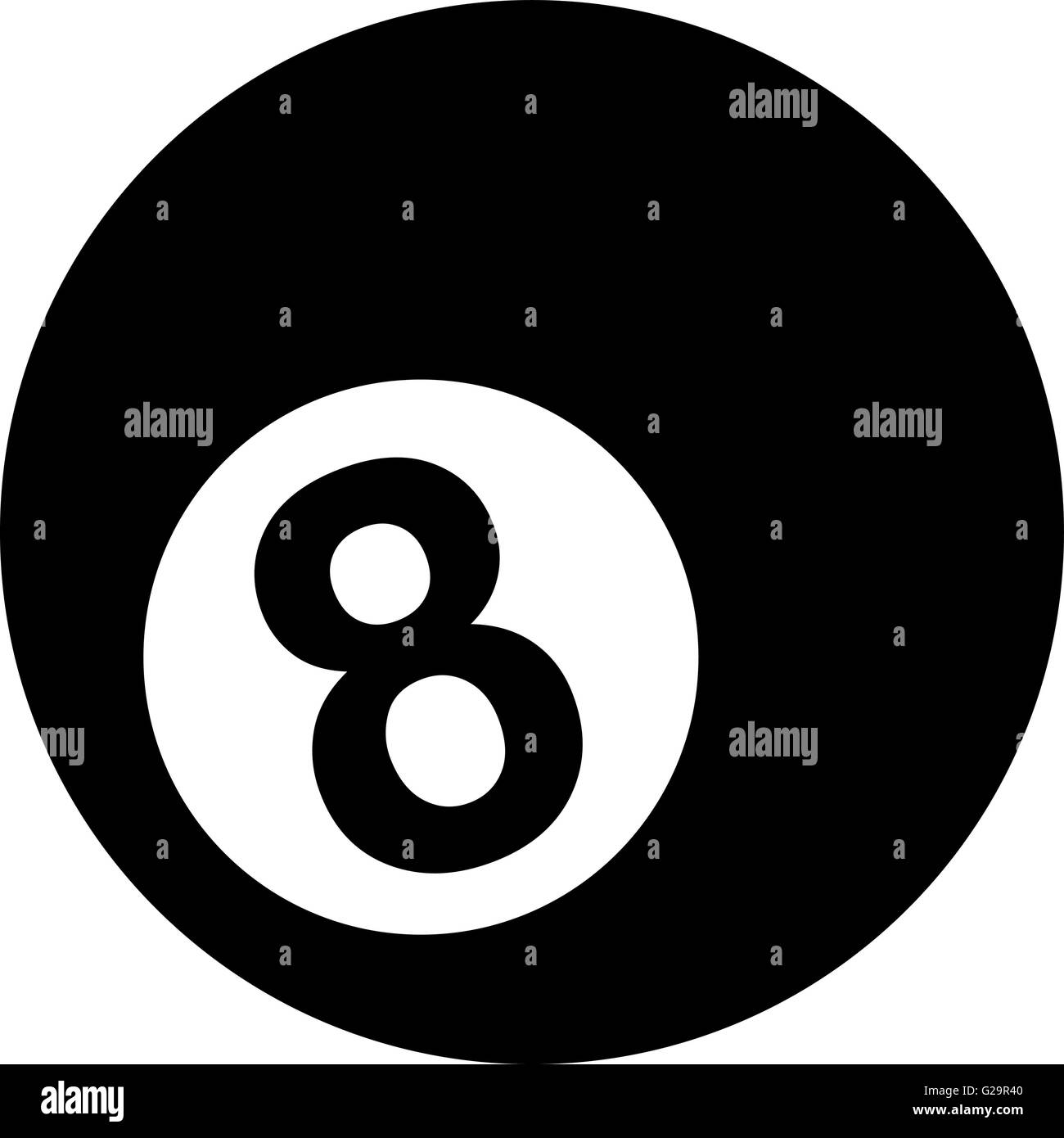 Eight ball Stock Vector Images - Alamy